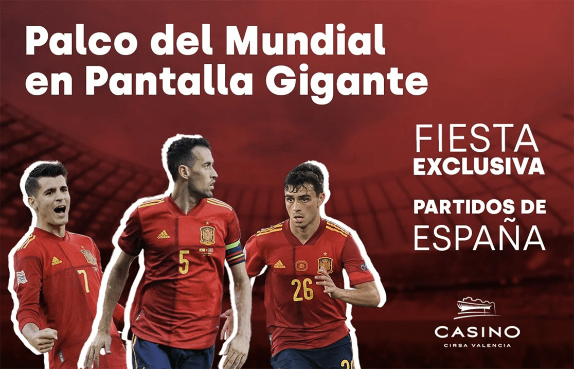El Casino CIRSA Valencia se convierte en un exclusivo Palco del Mundial ...